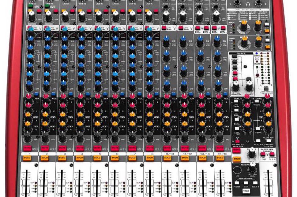 Behringer UFX 1604 & 1204 Mixing Desks | theMusic.com.au | Australian ...
